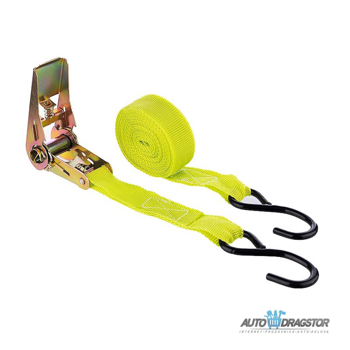 TRAKA ZA ZATEZANJE 4.5Mx25MM SA ŠPANEROM 500KG | Auto Dragstor | Online ...