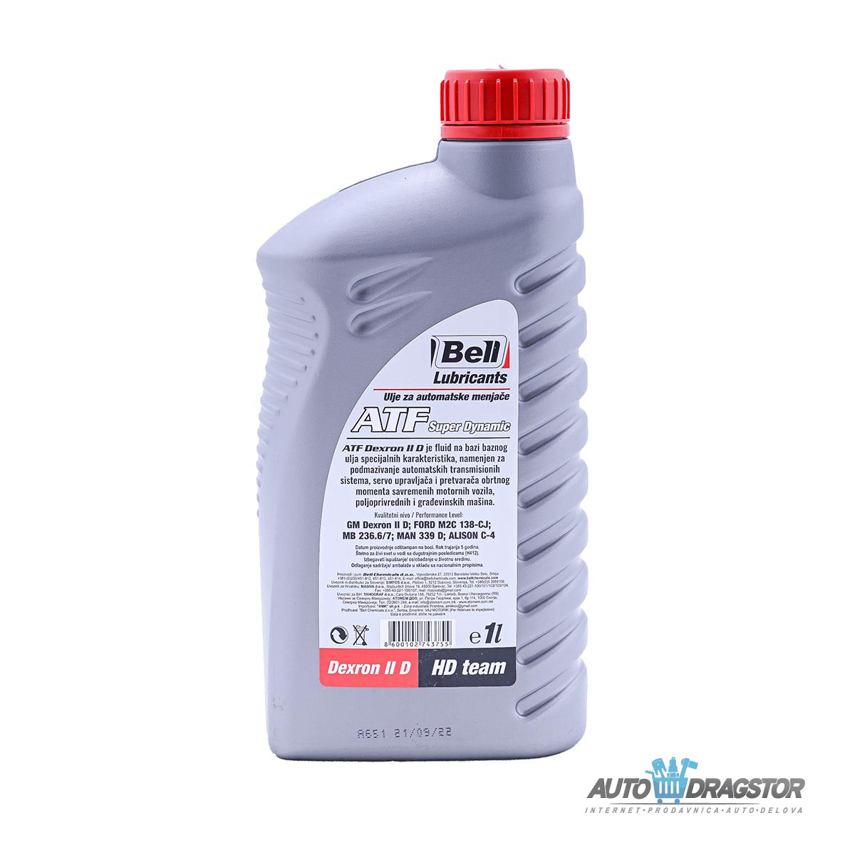 ULJE ZA AUTOMATSKE MENJAČE ATF SUPER DYNAMIC DEXRON II D 1L | Auto ...