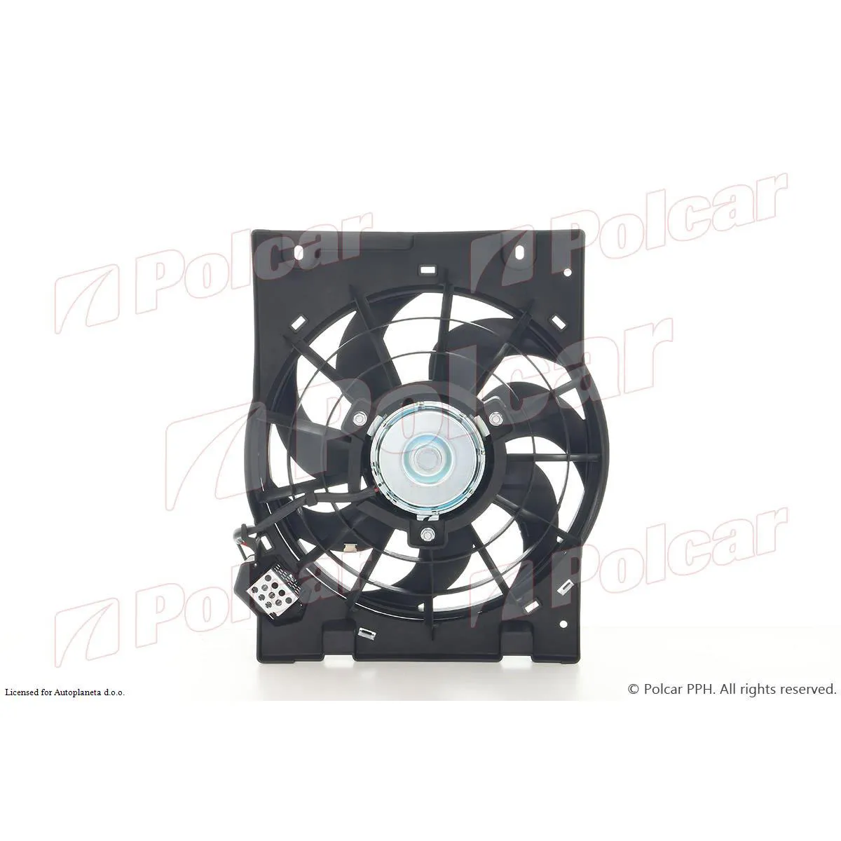 Ventilator hladnjaka sa nosačem OPEL ASTRA G (T98), 98-09; ZAFIRA A ...