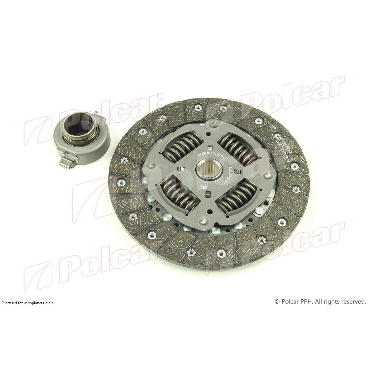 Kvačilo/komplet za zamenu (korpa lamela druk-lager) CITROËN, PEUGEOT ...