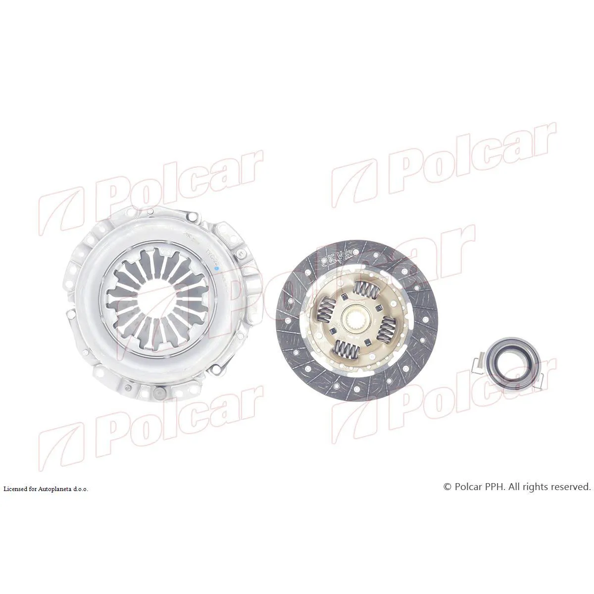 Kvačilo/komplet za zamenu (korpa lamela druk-lager) CITROËN, PEUGEOT ...